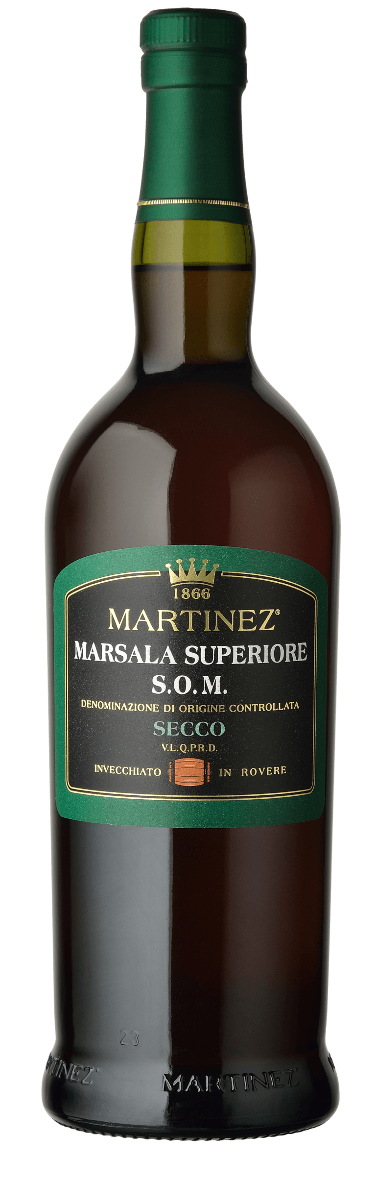 Marsala Superiore Som Secco DOC • Martinez • Marsala winery from 1866