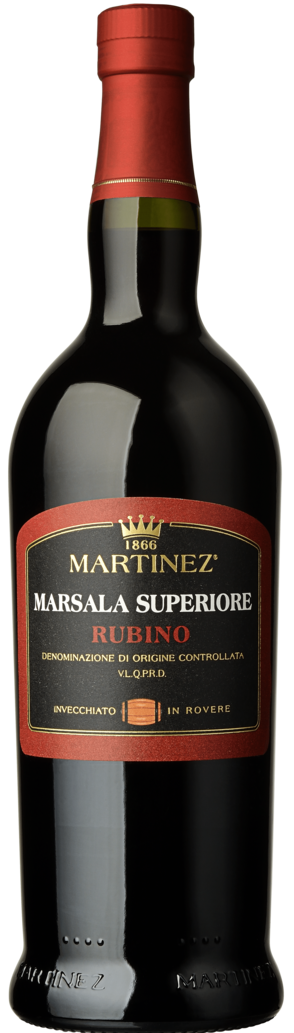 Marsala Superiore Rubino DOC • Martinez • Marsala winery from 1866